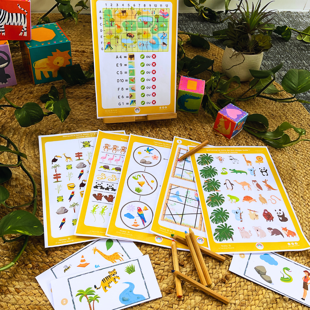 Pack d'activités - Zoo (Maternelle) – Eyscool